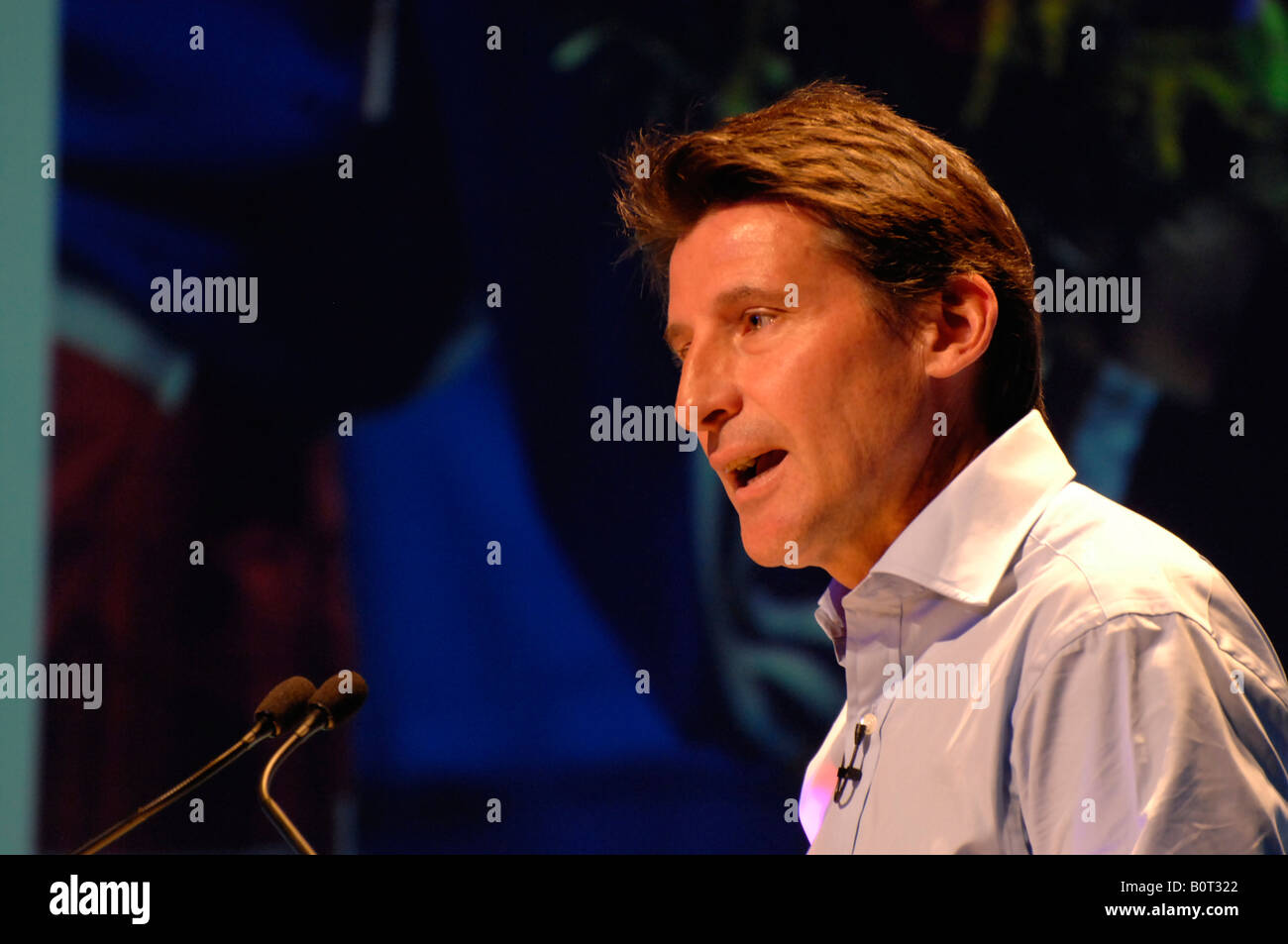 Lord Sebastian Coe Stock Photo - Alamy