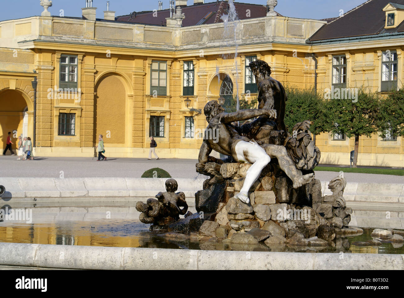 statue in the Schönbrunn Palace, in Vienna Stock Photo - Alamy