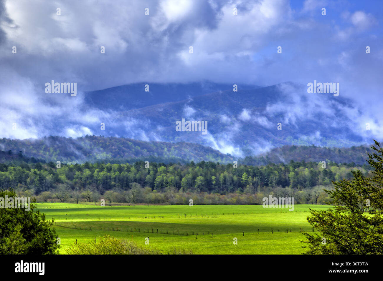 The Smoky Mountains are named after the mist that appears at the end of ...