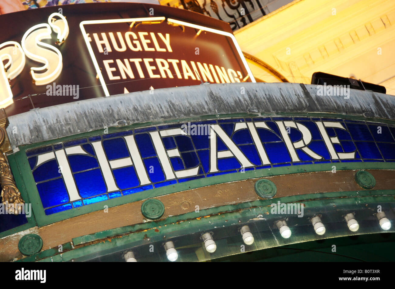 Londons west end sign hi-res stock photography and images - Alamy