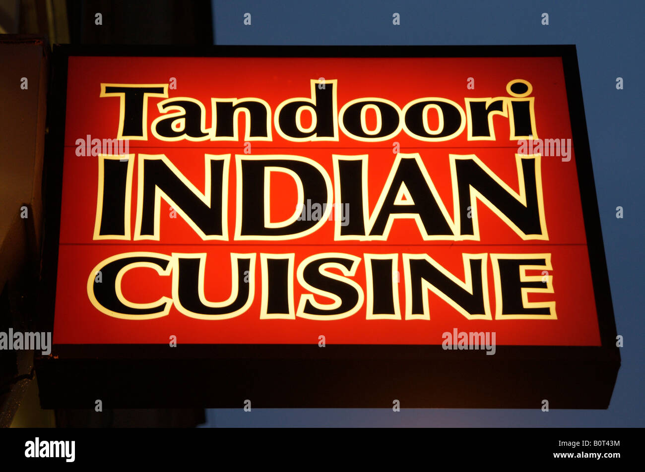 Indian Restaurant Sign Stock Photos & Indian Restaurant Sign Stock ...