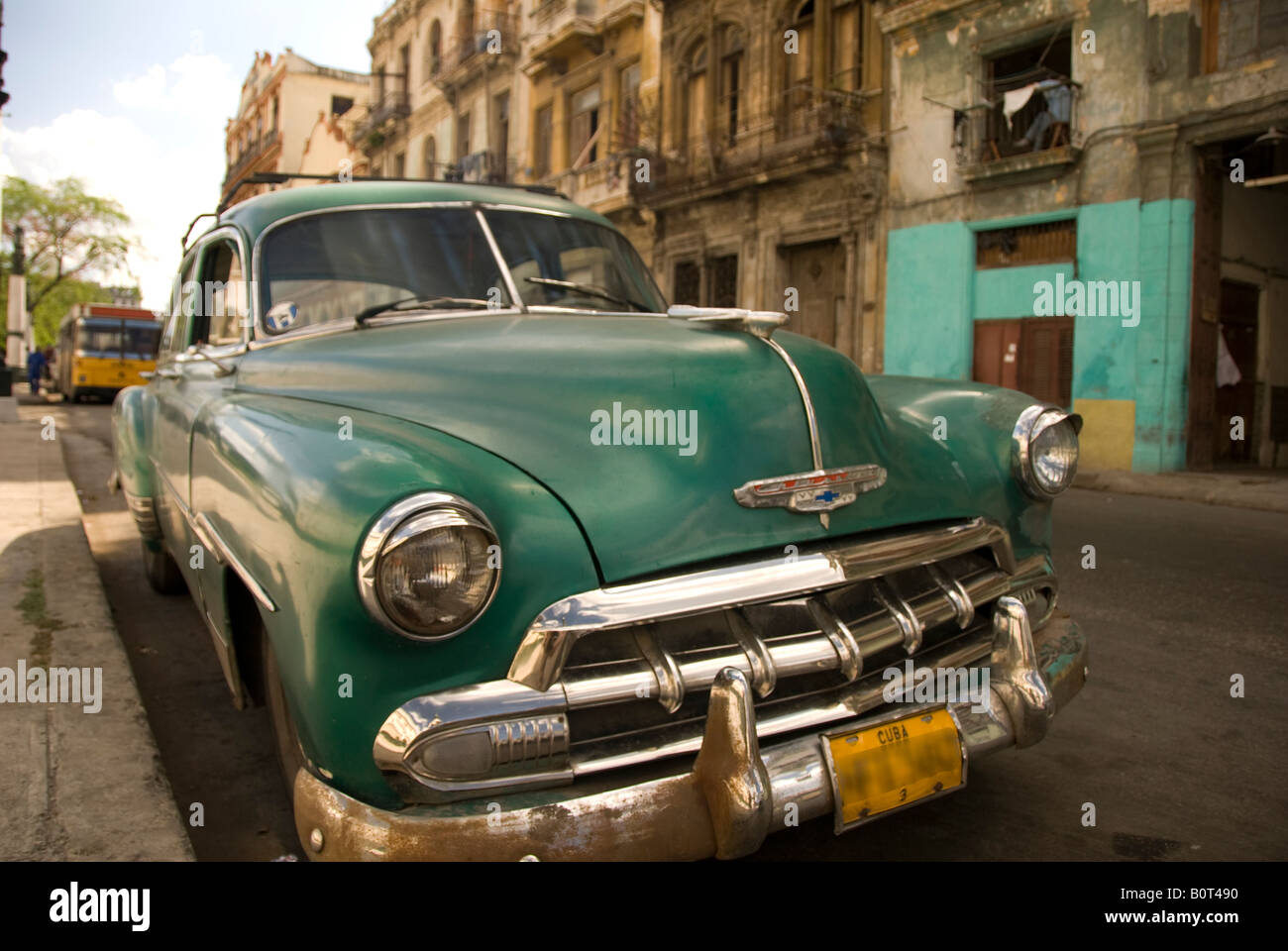 Cuba, old cars Stock Photo - Alamy