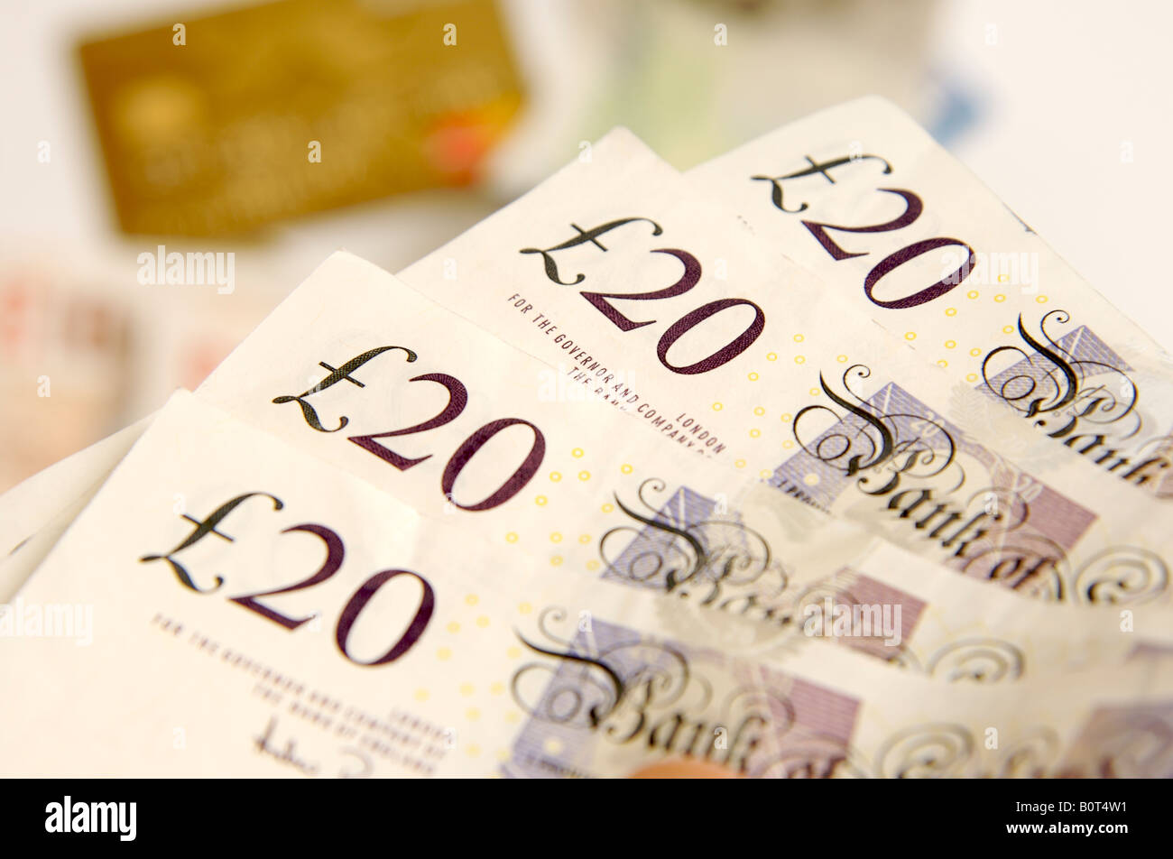 twenty pound notes Stock Photo - Alamy
