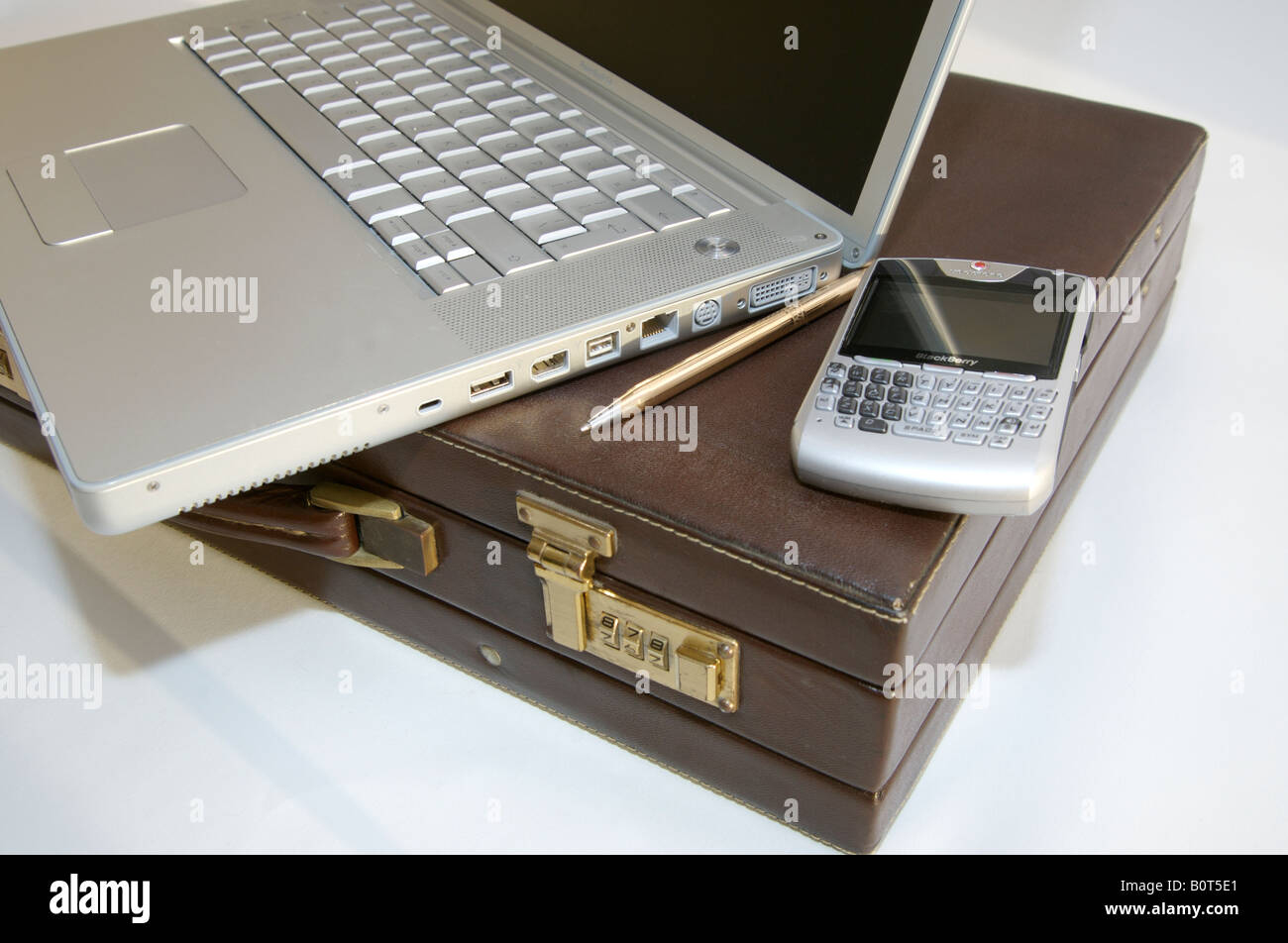 Mobile devices briefcase hi-res stock photography and images - Alamy
