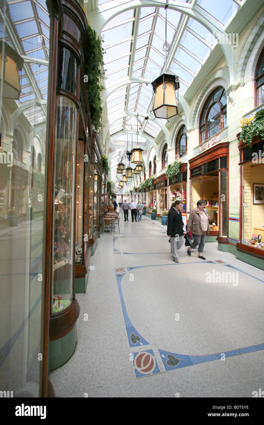 Norwich Arcade England Stock Photo - Alamy