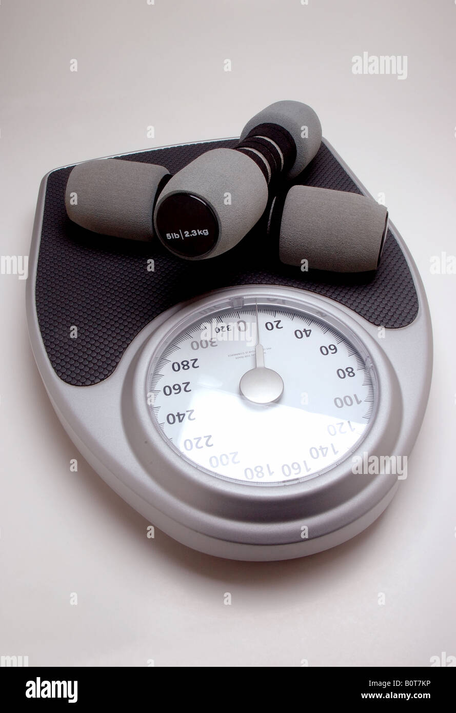 Diet and Fitness Tools Stock Photo - Alamy