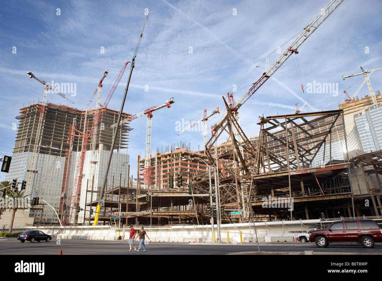 City Center Construction in Las Vegas Nevada USA Stock Photo - Alamy