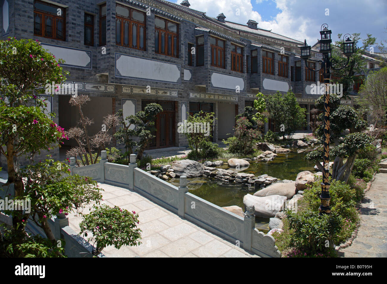 Chinese new housing area Stock Photo - Alamy