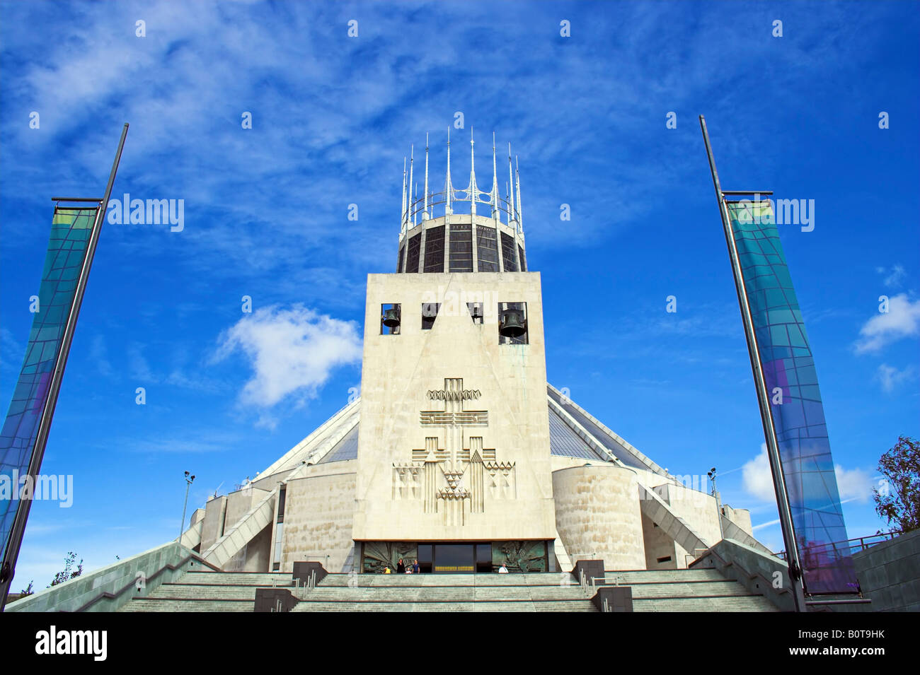 Metropolitan Cathedral of Christ The King Liverpool Merseyside England ...