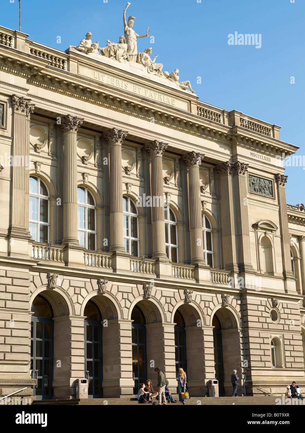 PALAIS UNIVERSITAIRE UNIVERSITY BUILDING BUILT BY OTTO WARTH 1879-1884 ...