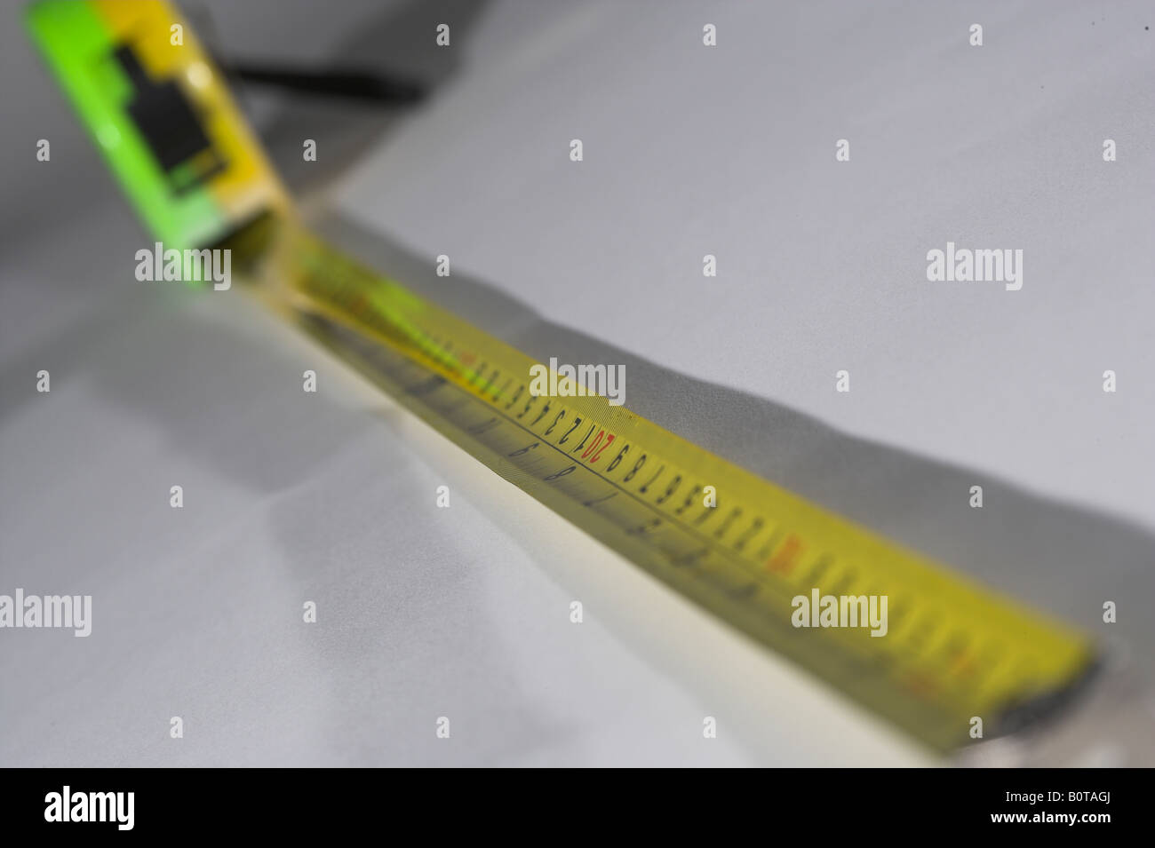 Tape measure extended Stock Photo - Alamy