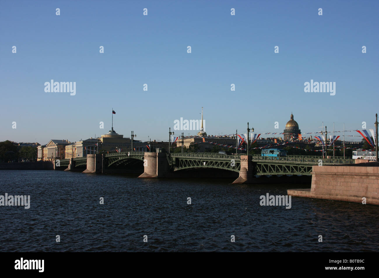 Palace Bridge, St. Petersburg, Russia Stock Photo - Alamy
