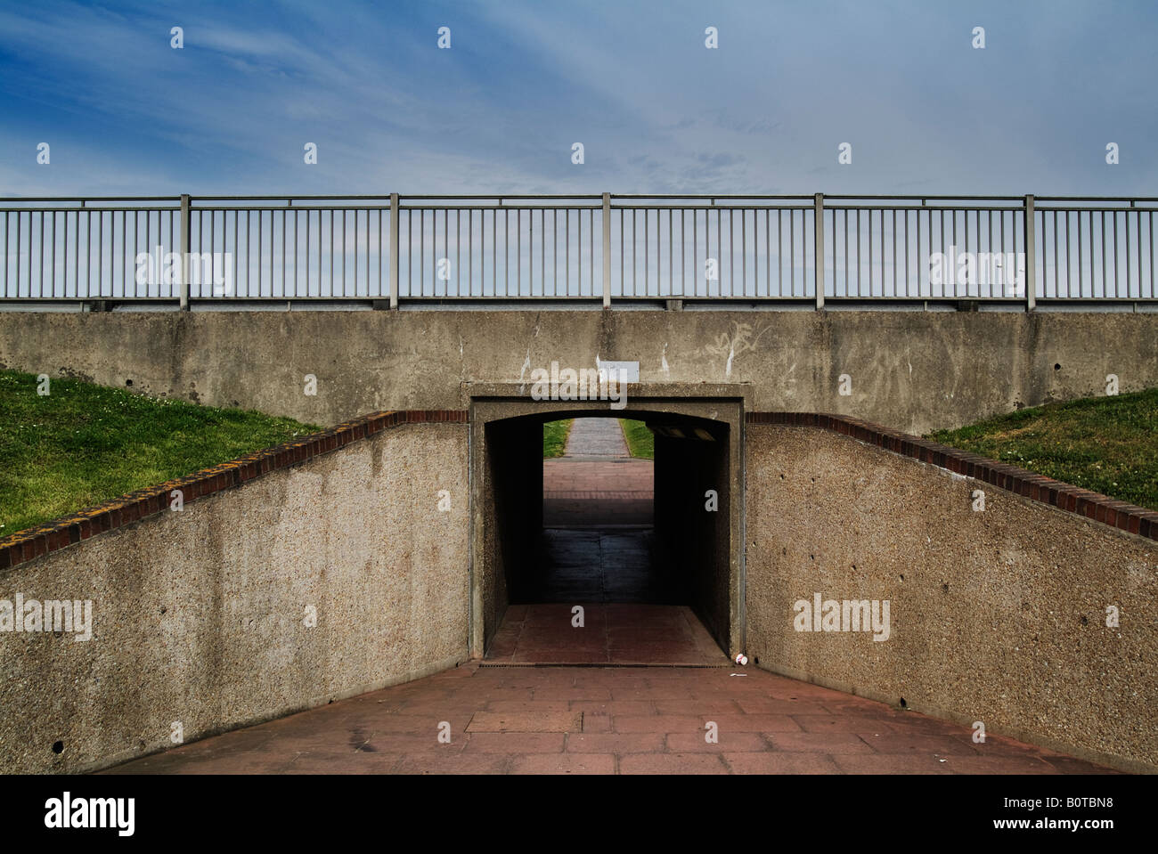 An underpass in the UK Stock Photo - Alamy