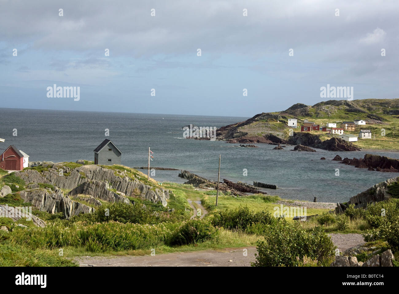 Keels village in Newfoundland Stock Photo - Alamy