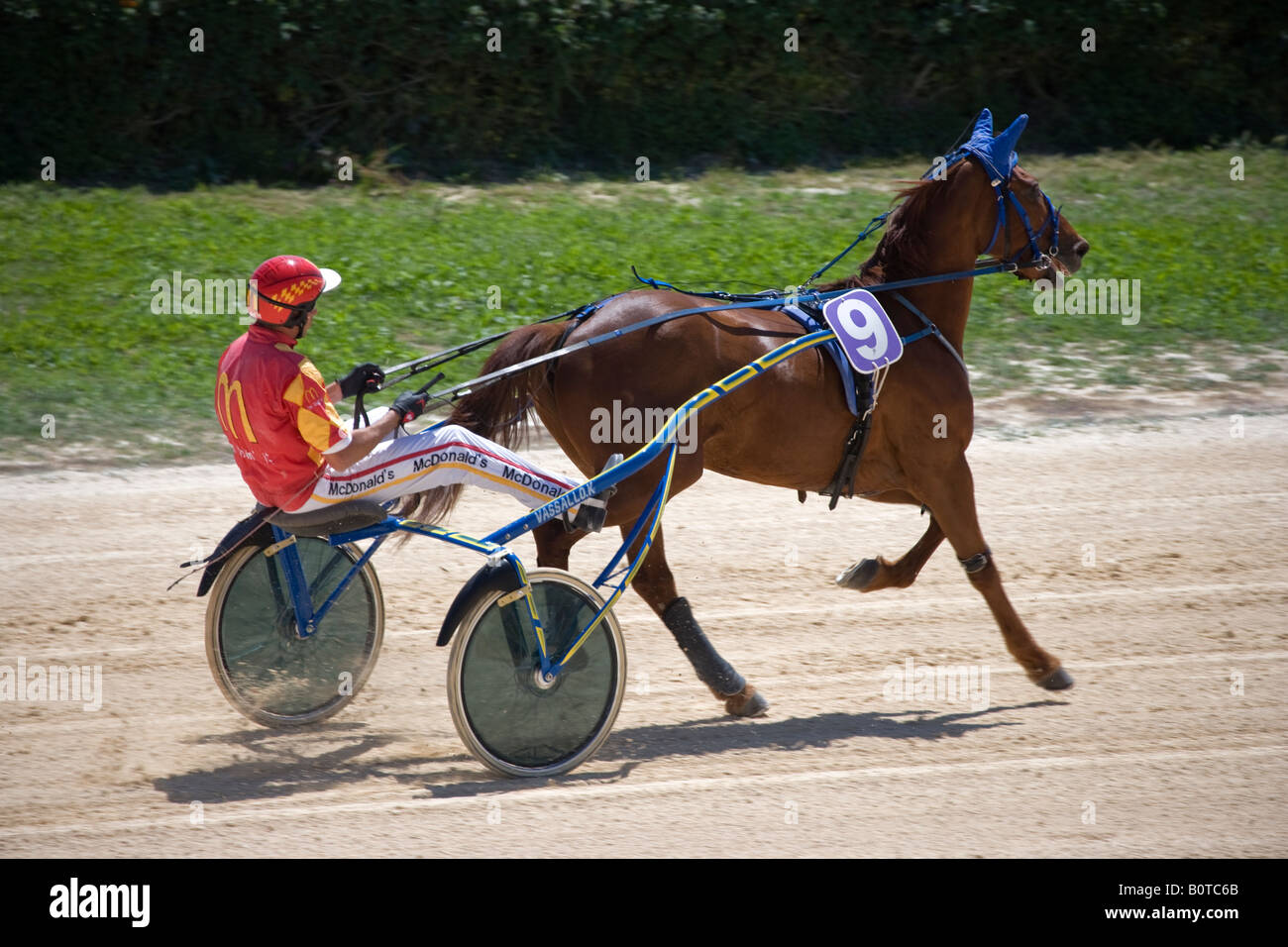 Horse Racing Track Marsa Valletta Malta Stock Photo - Alamy