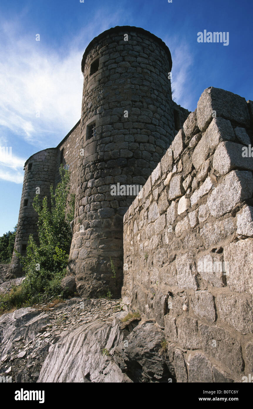 Chateau de Castanet in the Lozere region of France Stock Photo - Alamy
