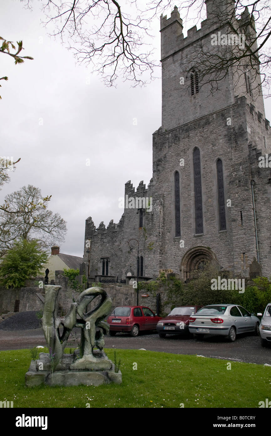 Love statue at St Marys Cathedral in Limerick Ireland Stock Photo - Alamy