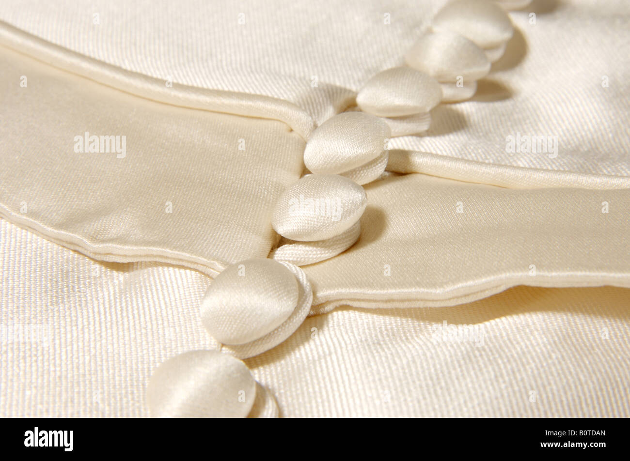wedding dress buttons Stock Photo - Alamy
