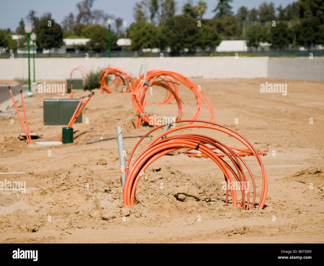 Infrastructure being built before housing development is bulit Stock ...