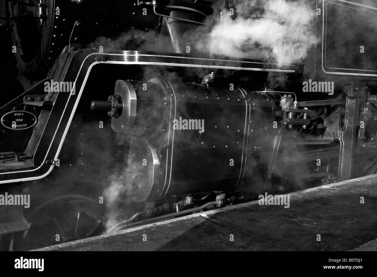 Steam platform Black and White Stock Photos & Images - Alamy