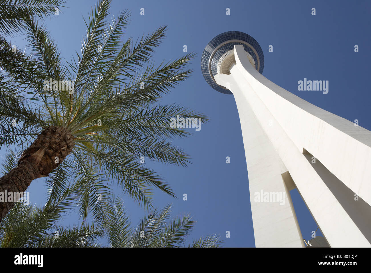 View of Stratosphere in Las Vegas Nevada USA Stock Photo - Alamy