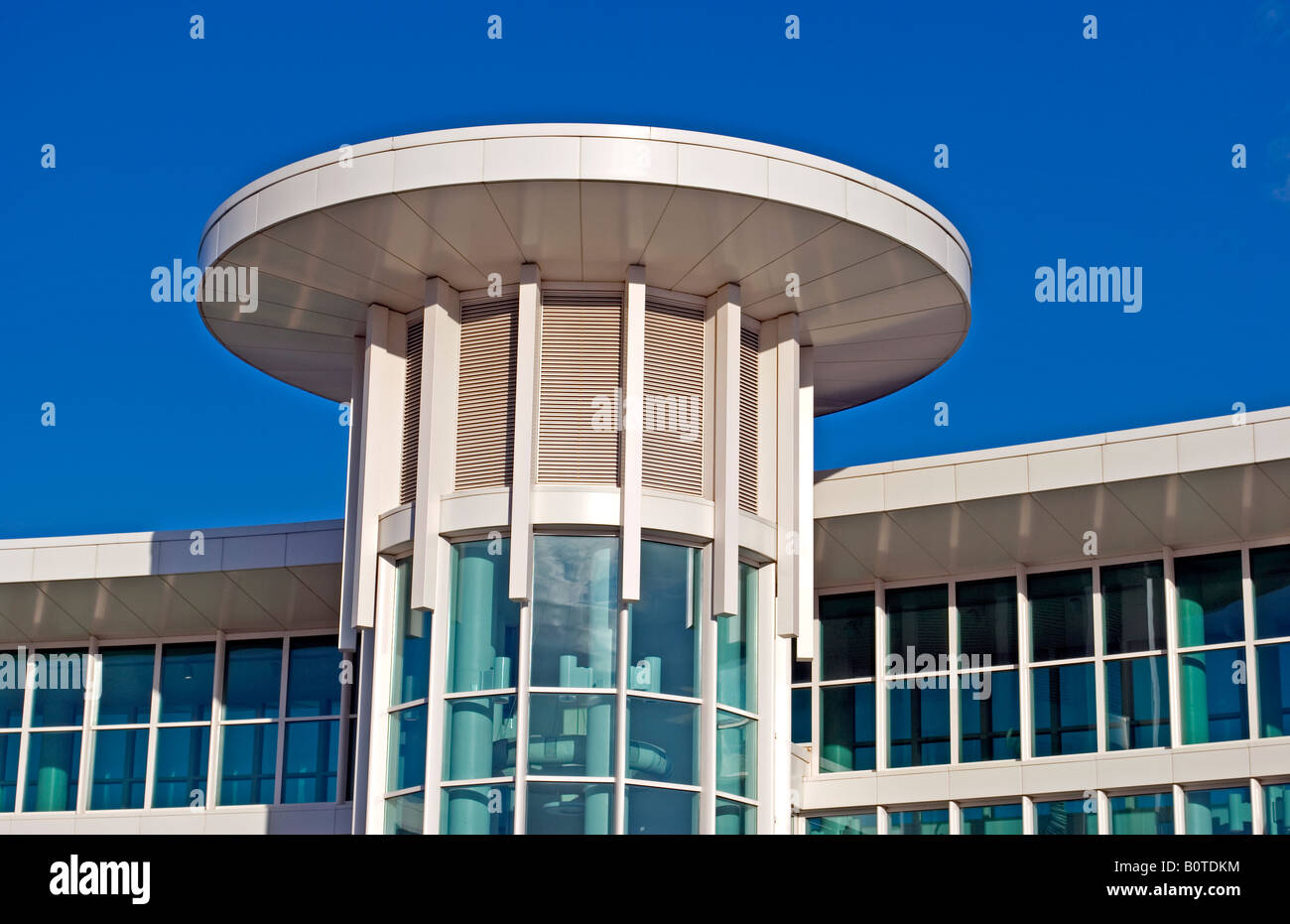 modern building, with lots of arches and contemporary design, great ...