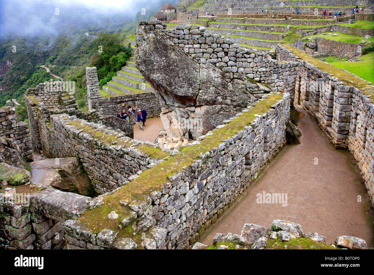 Machu Picchu Temple of the Condor Stone Prison Group Urubamba Valley ...