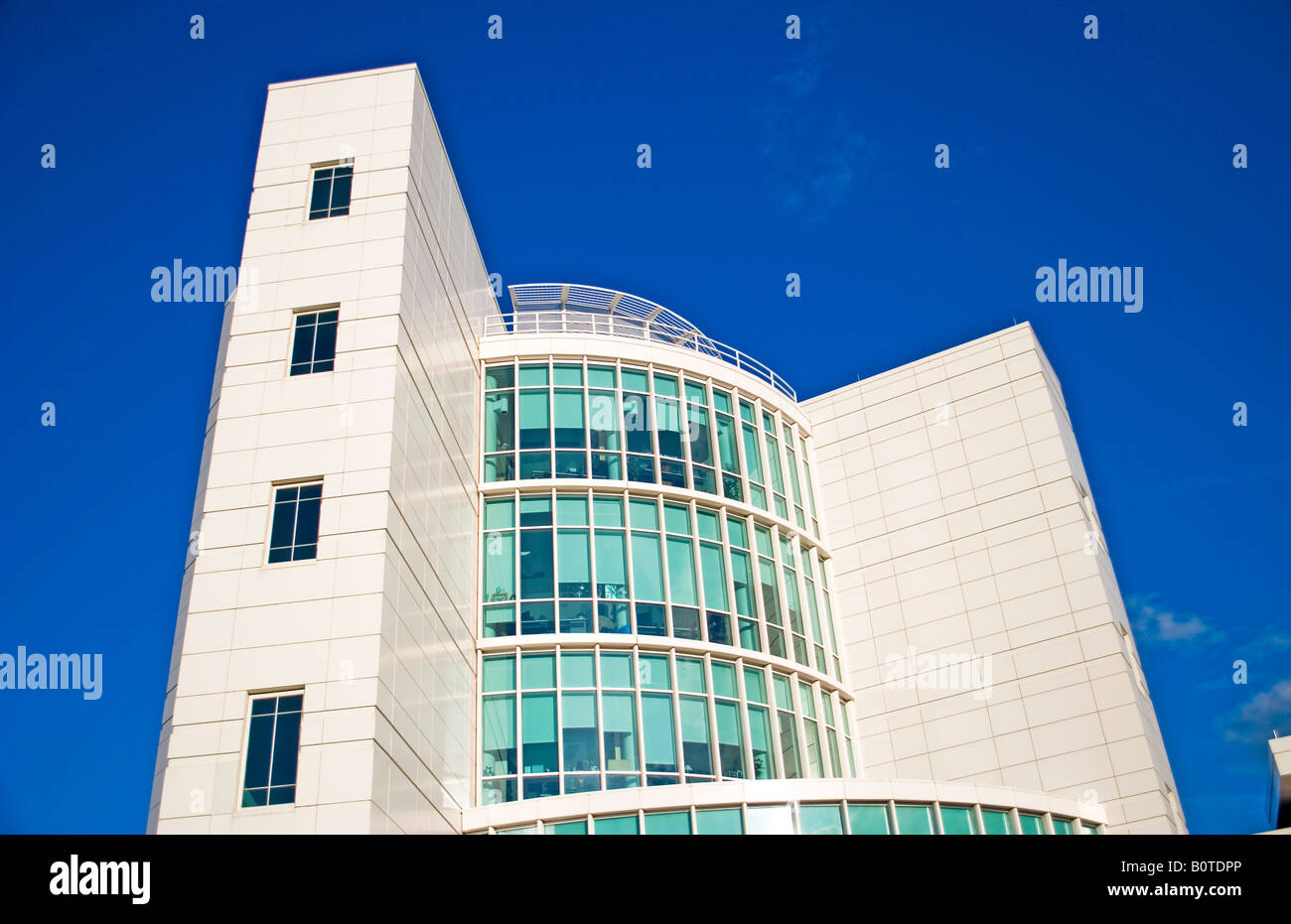 modern building, with lots of arches and contemporary design, great ...