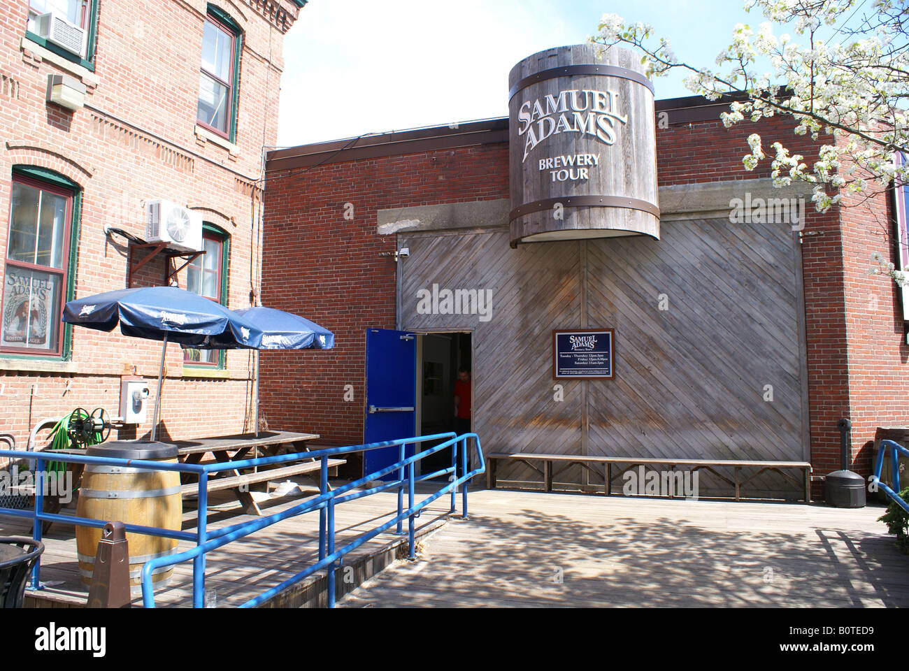 Samuel adams brewery tour entrance hi-res stock photography and images ...