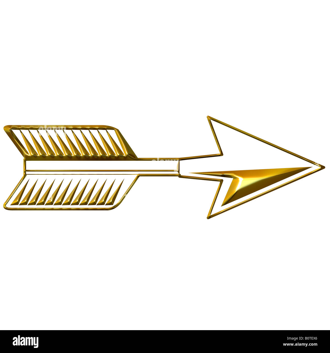 Golden arrow hi-res stock photography and images - Alamy
