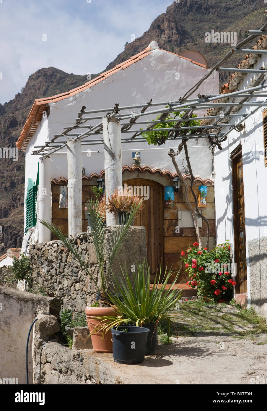 Fataga house gran canaria hi-res stock photography and images - Alamy