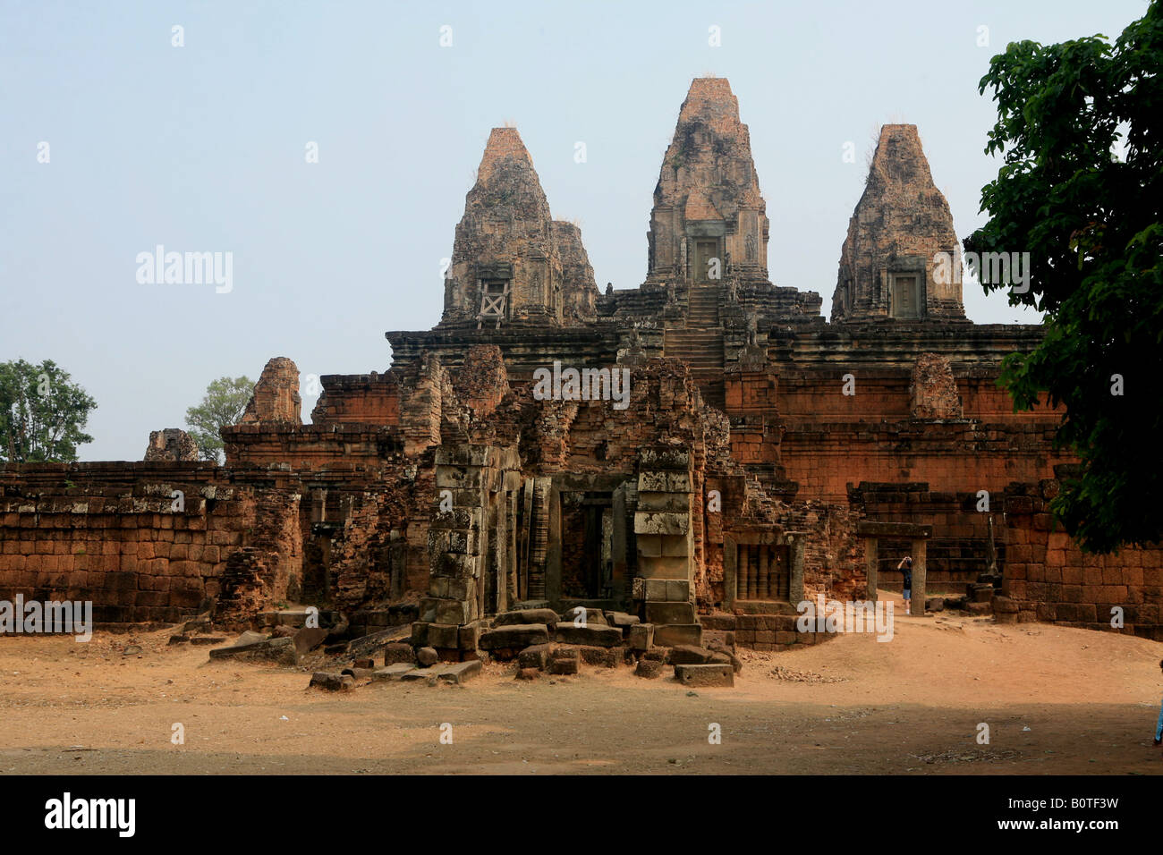 Pre Rup state temple built by Rajendravarman 2nd in 10th Century Stock ...