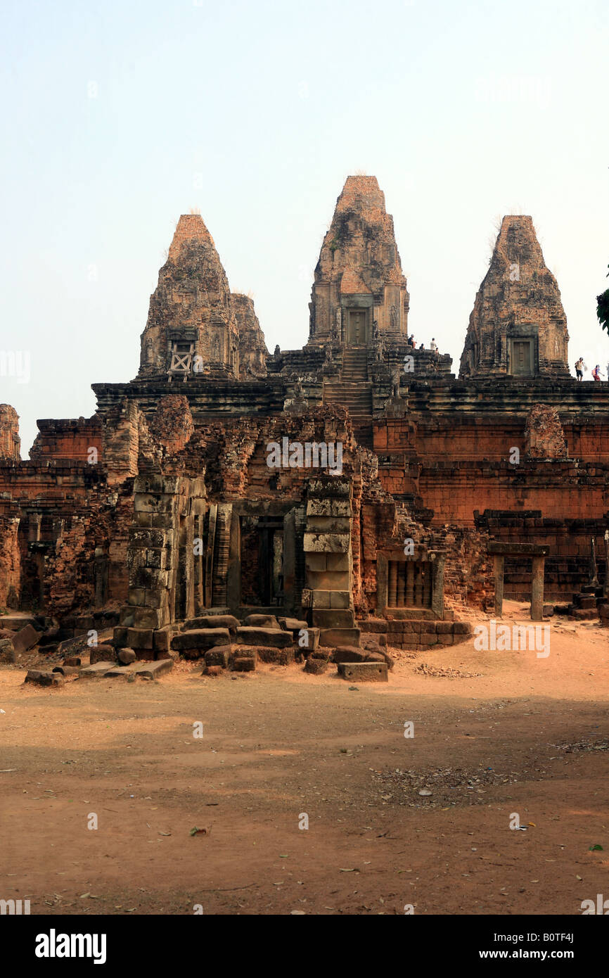 Pre Rup state temple built by Rajendravarman 2nd in 10th Century Stock ...