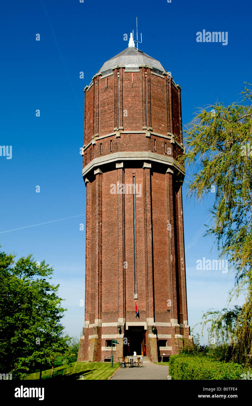 Water tower wierenwaard dutch north holland water tower hi-res stock ...