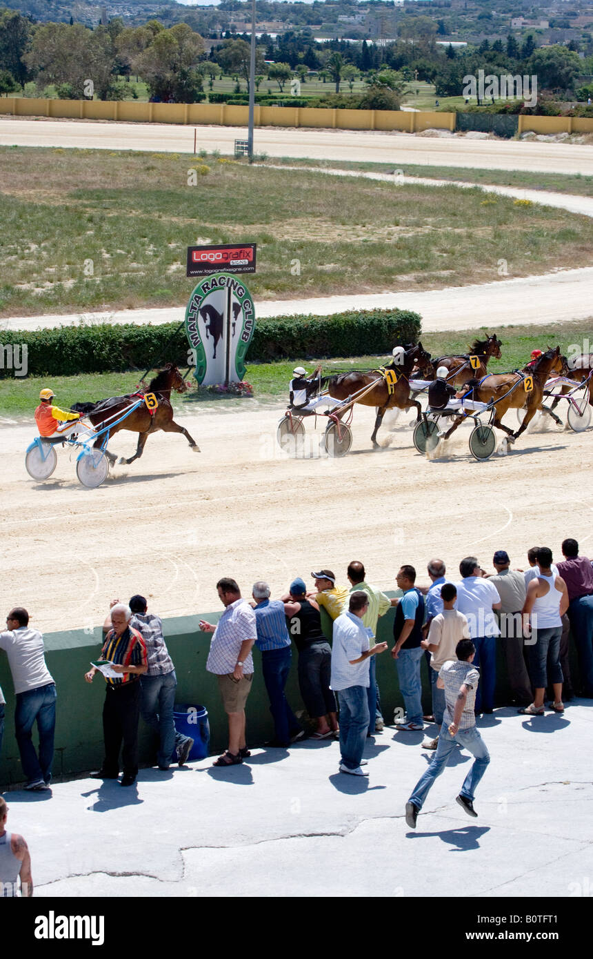 Malta Horse Racing Track Marsa Valletta Malta Stock Photo - Alamy