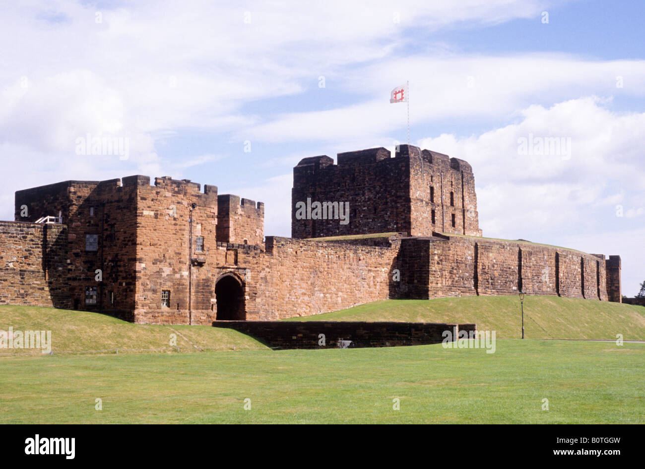 Carlisle Castle Cumbria English Medieval Architecture England UK ...