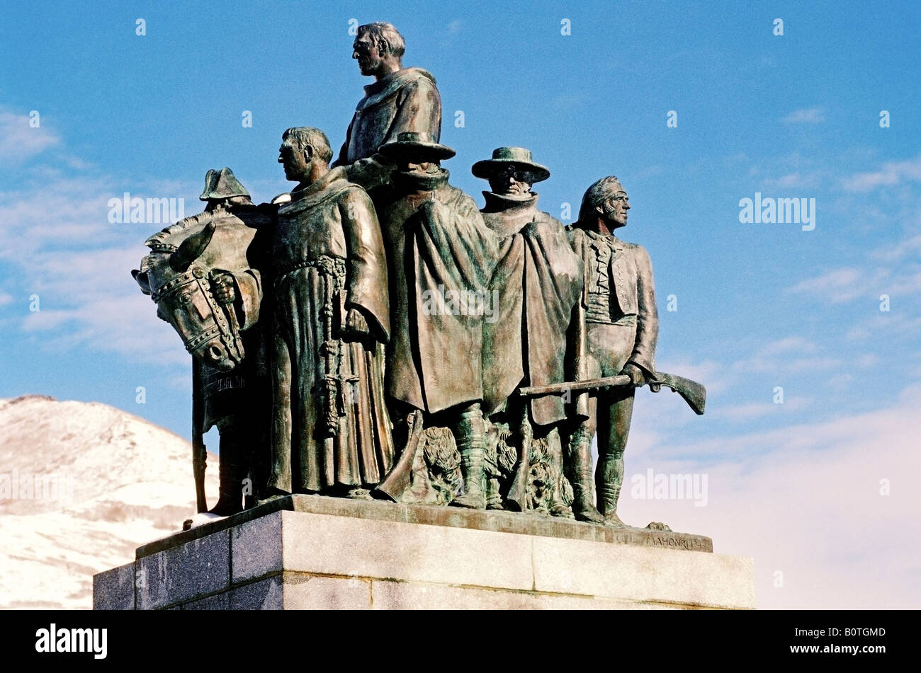 This is the Place Monument, Salt Lake City, Utah, North America Stock ...