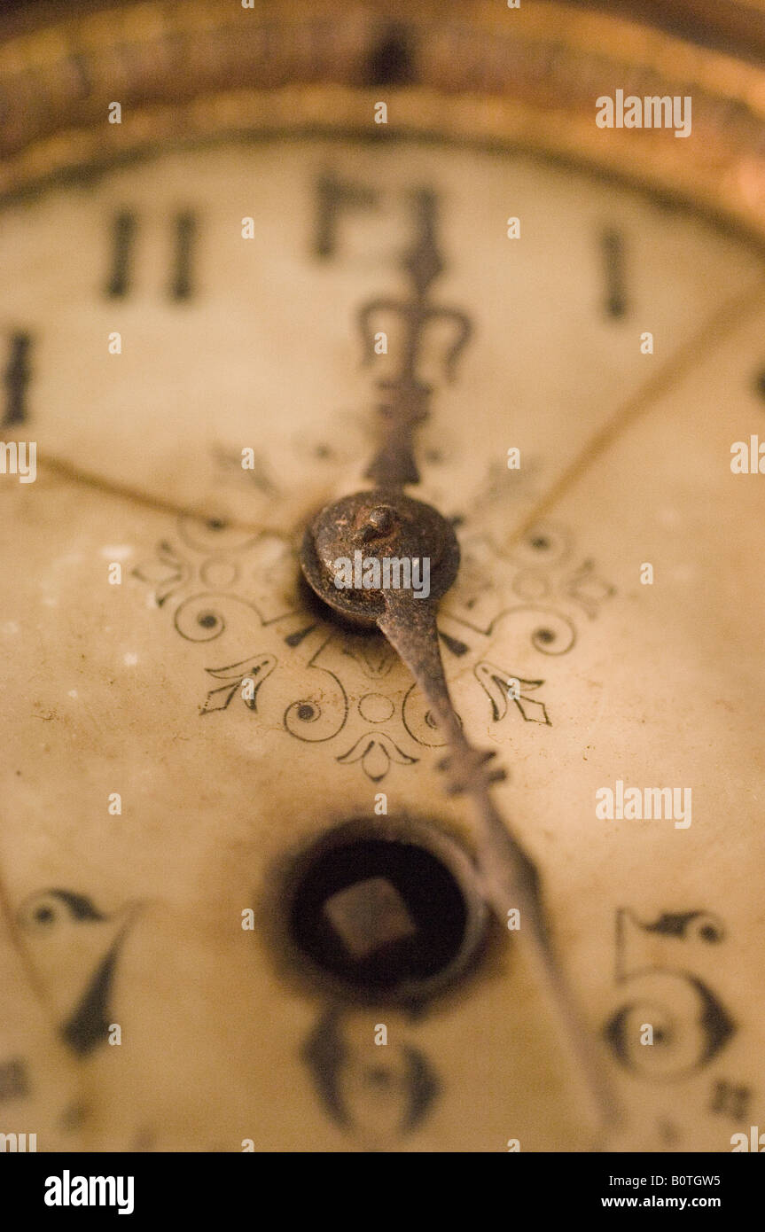 Antique clock face Stock Photo - Alamy