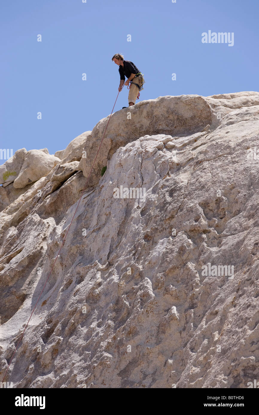 Dangerous climbing hi-res stock photography and images - Alamy