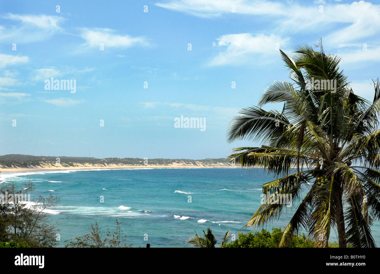 A view over the bay in Tofo Stock Photo - Alamy