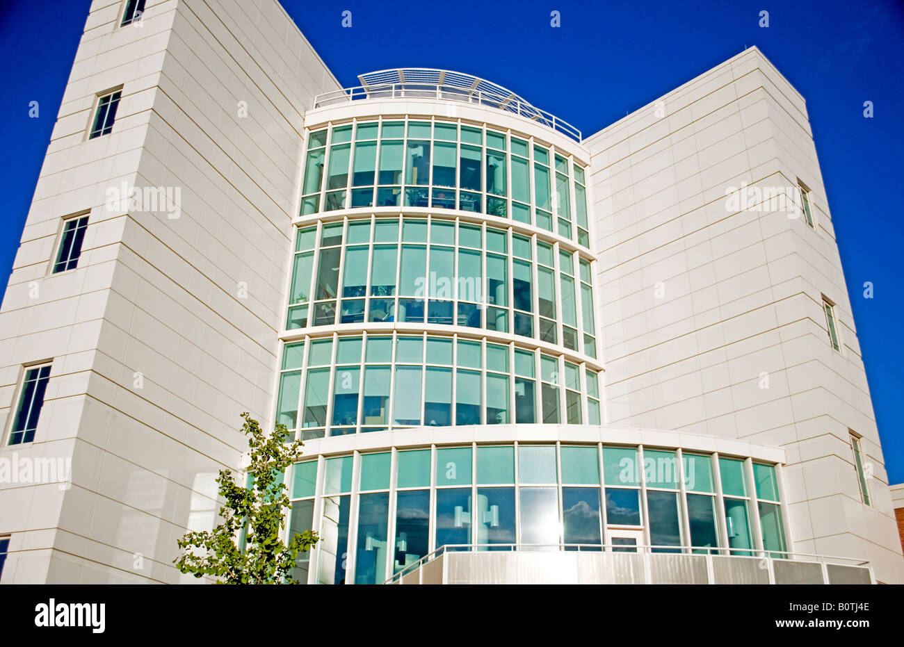 modern building, with lots of arches and contemporary design, great ...