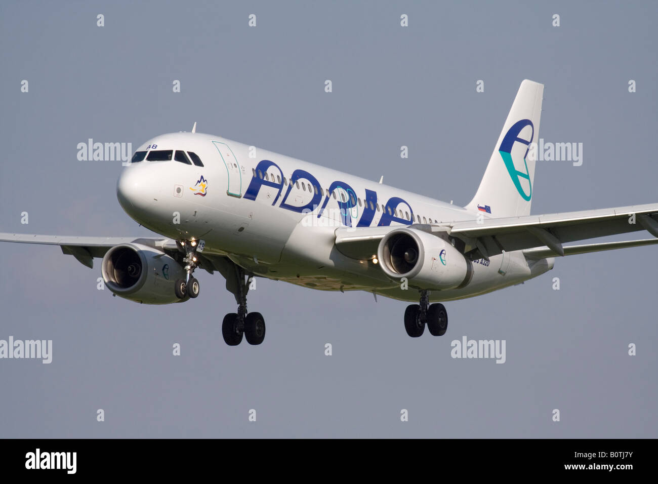 Adria airways airbus a320 on hi-res stock photography and images - Alamy