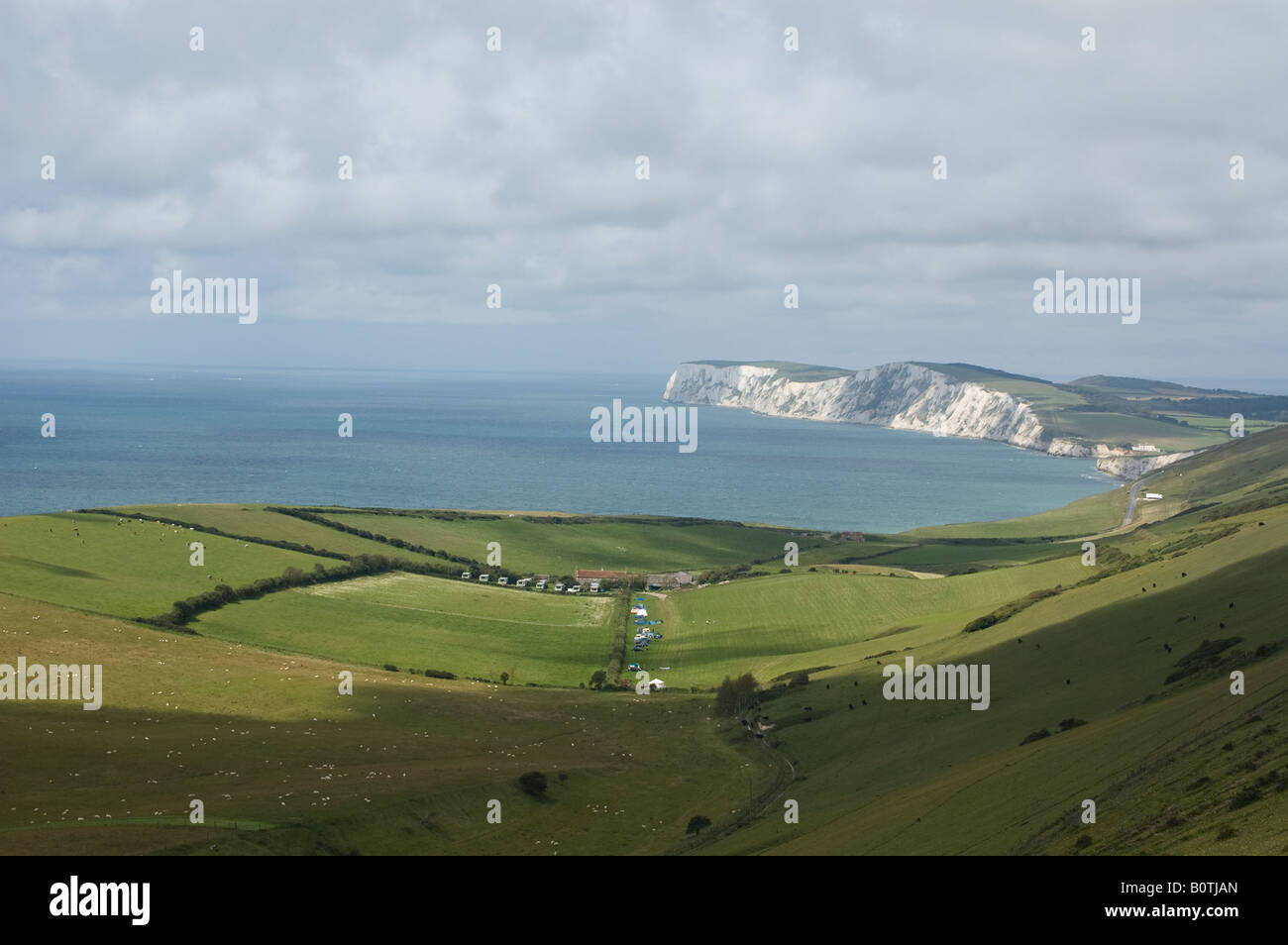 A countryside lanscape on the Isle of Wight Stock Photo - Alamy