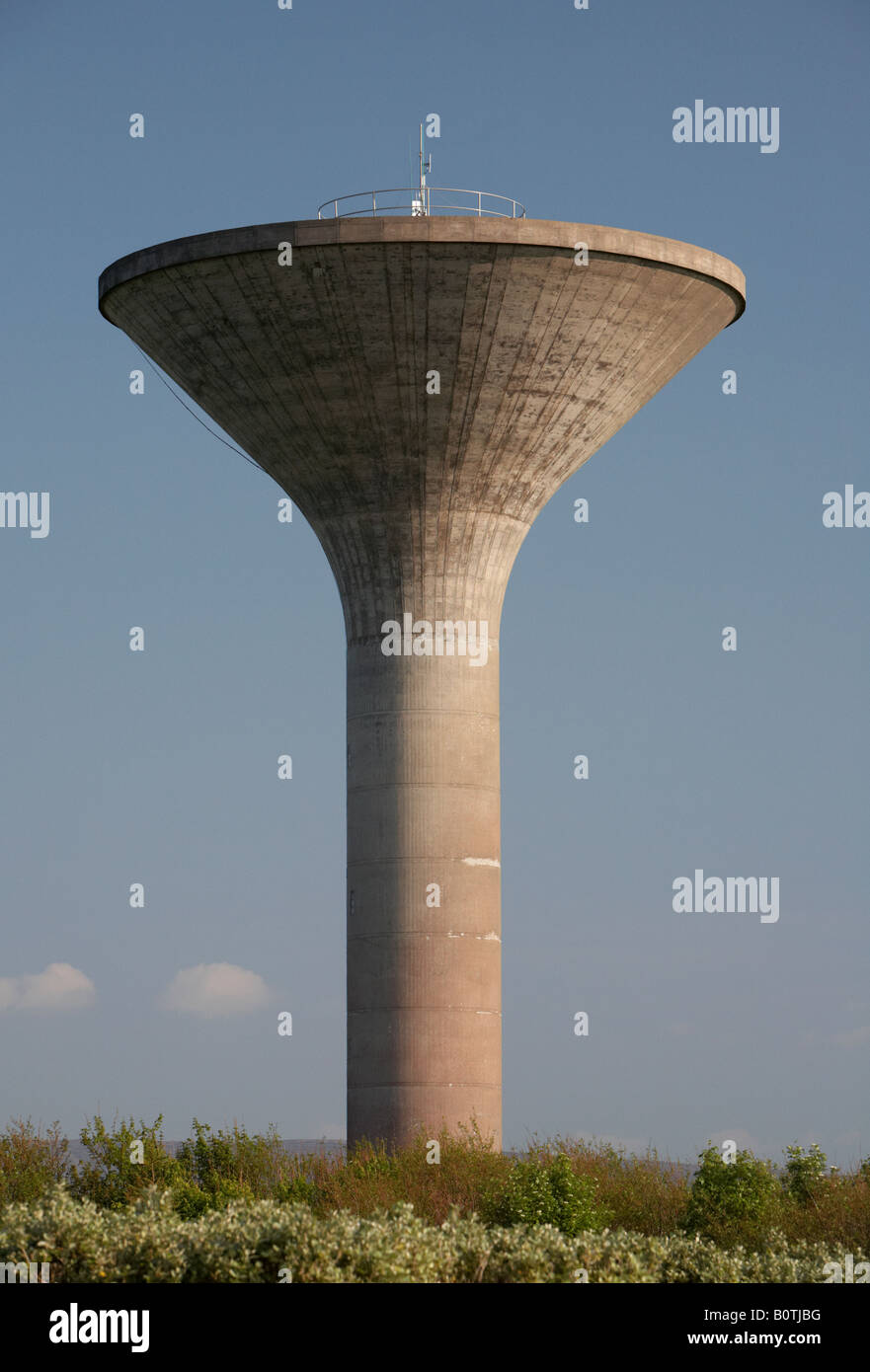 modern concrete water tower county sligo republic of ireland Stock ...