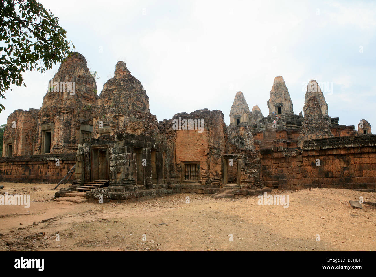 Entrance to Pre Rup near Angkor Wat Cambodia Stock Photo - Alamy