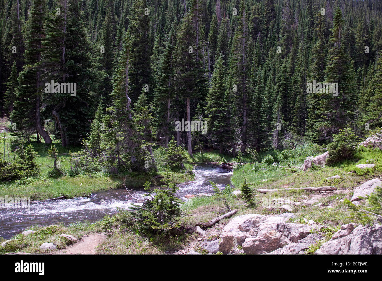 Landscape Rock Mountains Colorado Stock Photo - Alamy