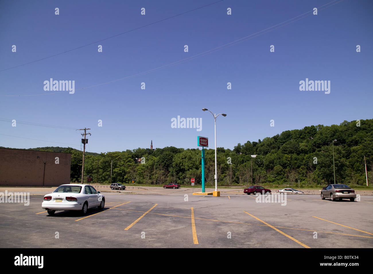 A parking lot Stock Photo - Alamy
