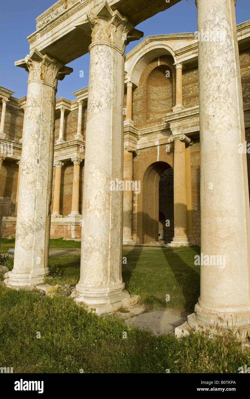 The gymnasium at Sardes constructed during the reign of the Roman ...