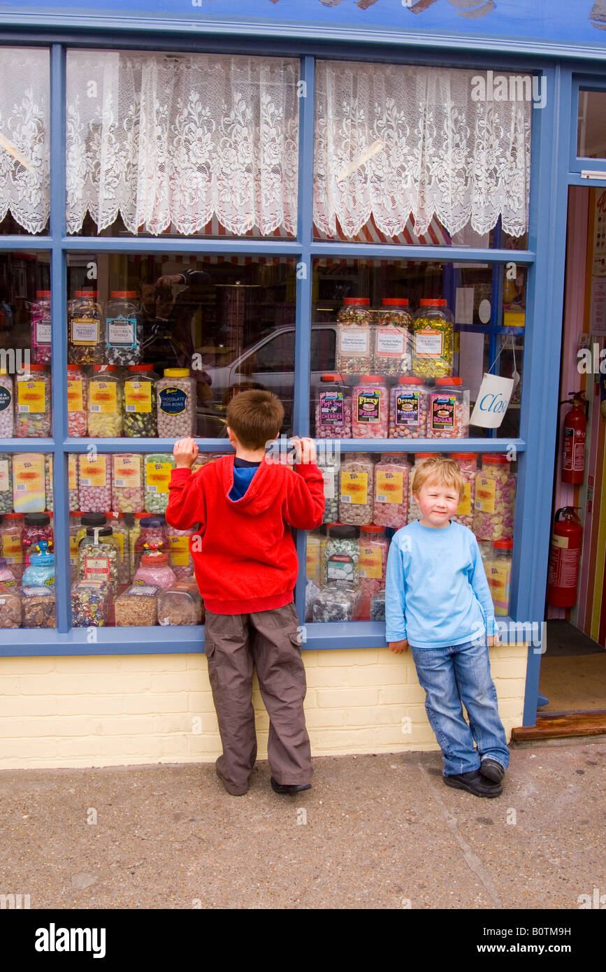 Traditional English Sweet Shop in the uk Stock Photo - Alamy