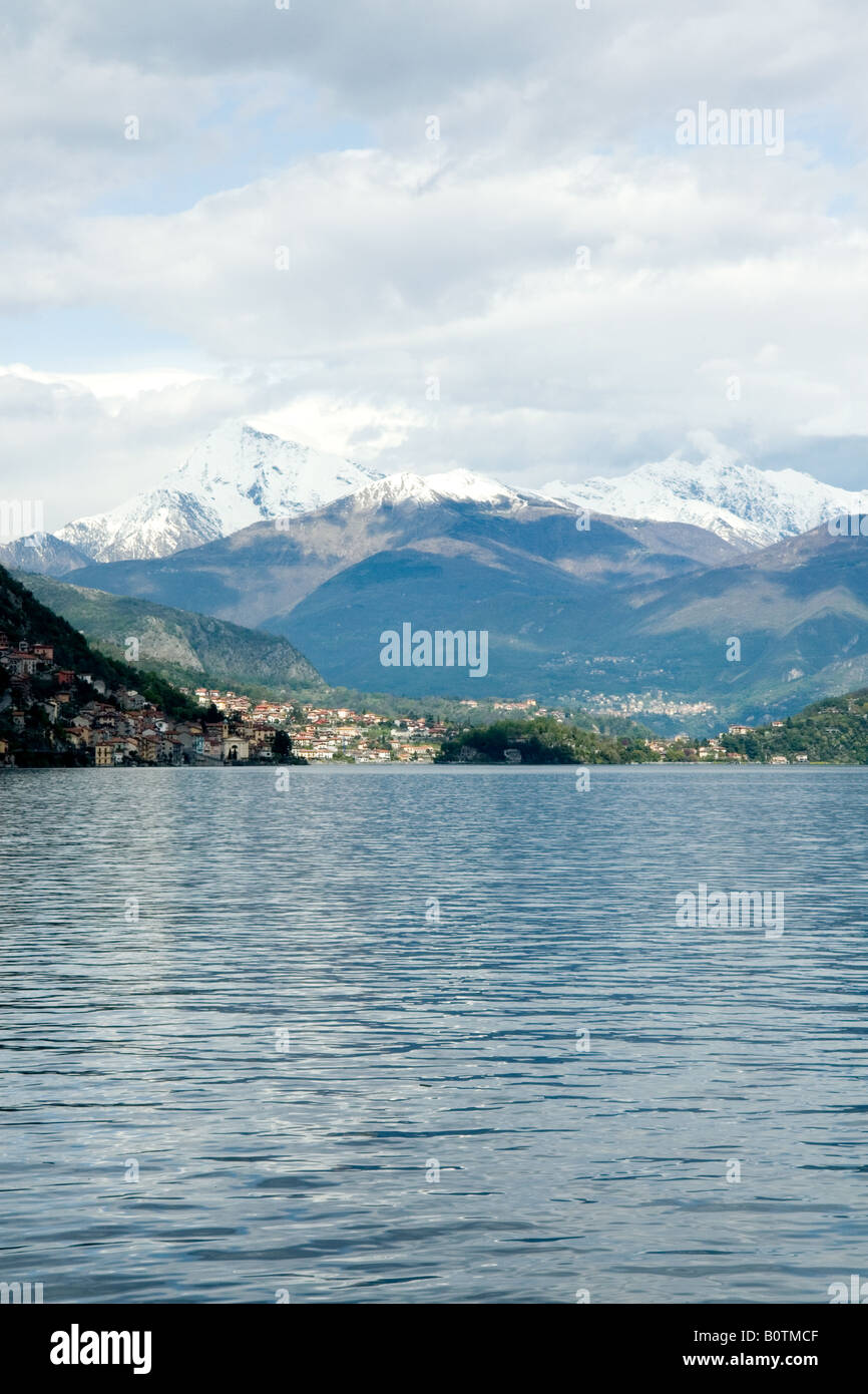 Lake Como and the Alps, Italy Stock Photo - Alamy